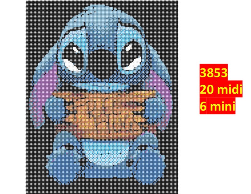 Stitch | GRATIS Hama mønster