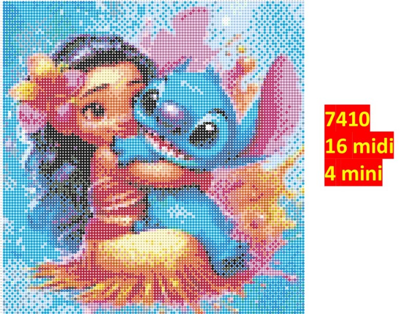 Stitch | GRATIS Hama mønster