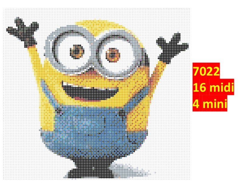 Minions | GRATIS Hama mønster